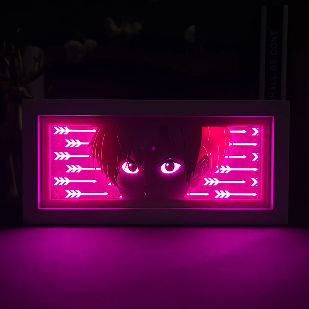 Nanao Kisaragi LED Lightbox Colorful Lighting Anime Picture Aesthetic ...