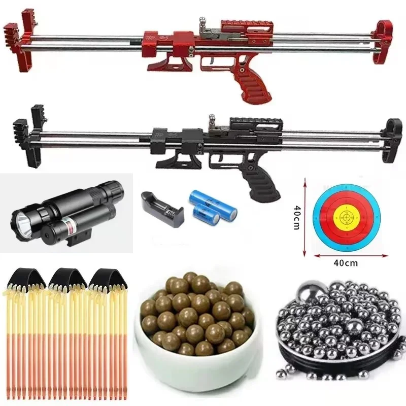 TOY-LED-green-laserSlingshot-Hunting-Powerful-Catapult-Mechanical ...