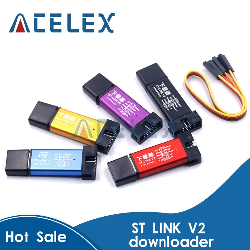 1PCS ST LINK Stlink ST Link V2 Mini STM8 STM32 Simulator Download ...