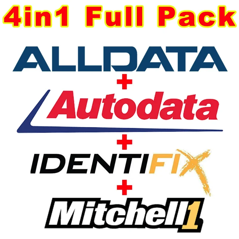 2024-Alldata-Repair-USA-Europe-EU-Autodata-Identifix-Mitchell-4-IN-1 ...