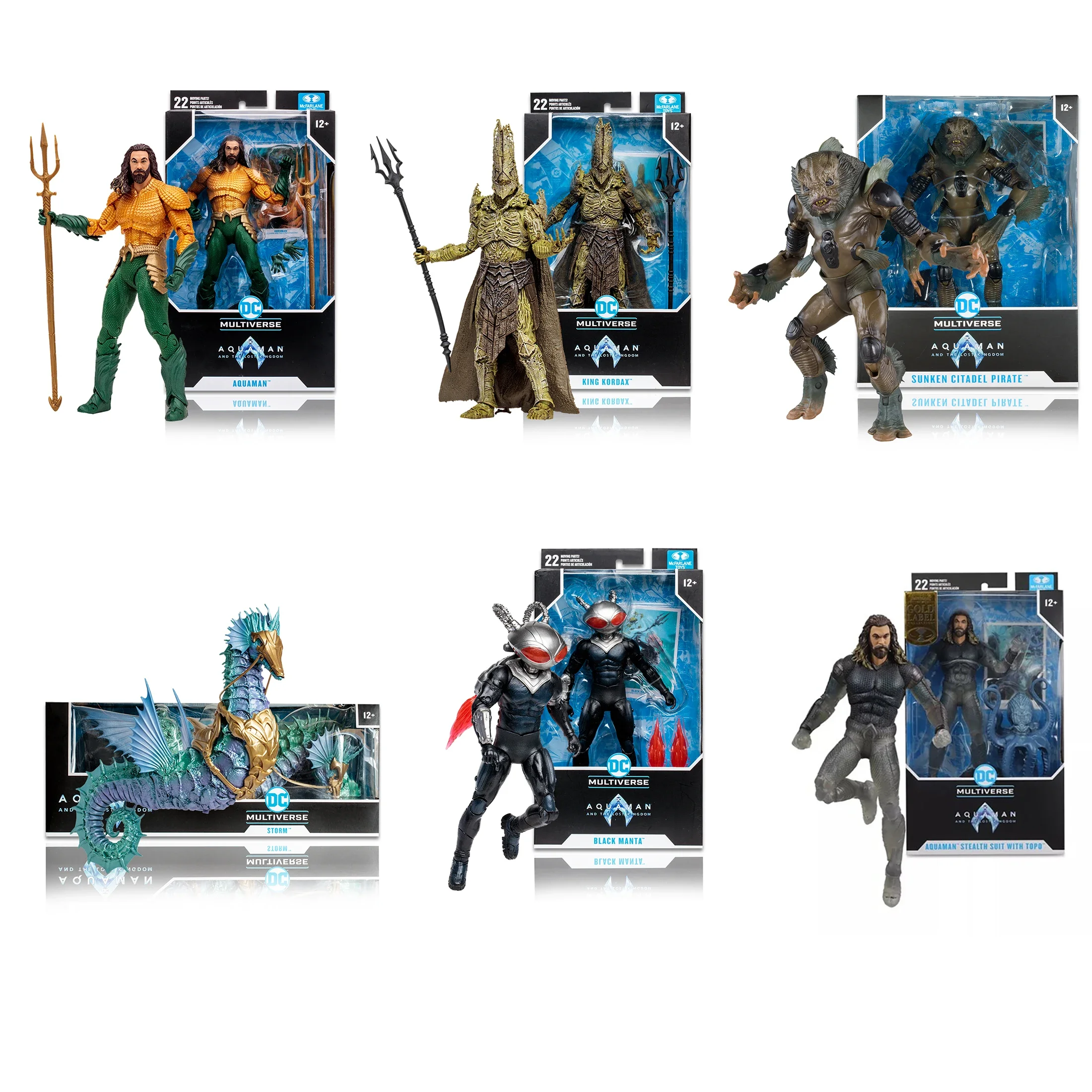 Serie-Dc-Black-Sea-King-Manta-Ray-Storm-Seahorse-Mount-Pirate-Codax ...