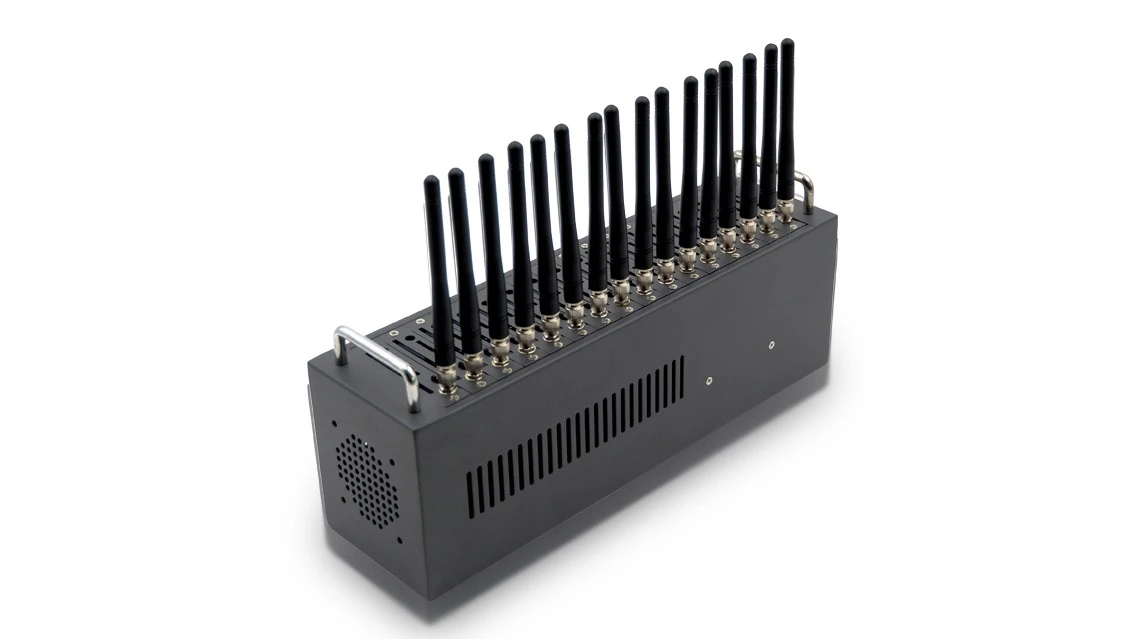 Skyline 16 Port Bulk Sms Broadcast Sms Blaster Machine Multi Sim Gsm ...