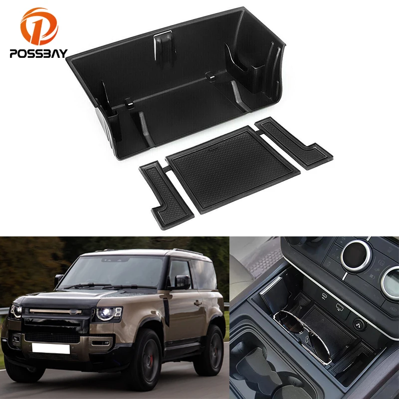 Car Front Central Control Storage Box For Land Rover Defender 90 110 ...