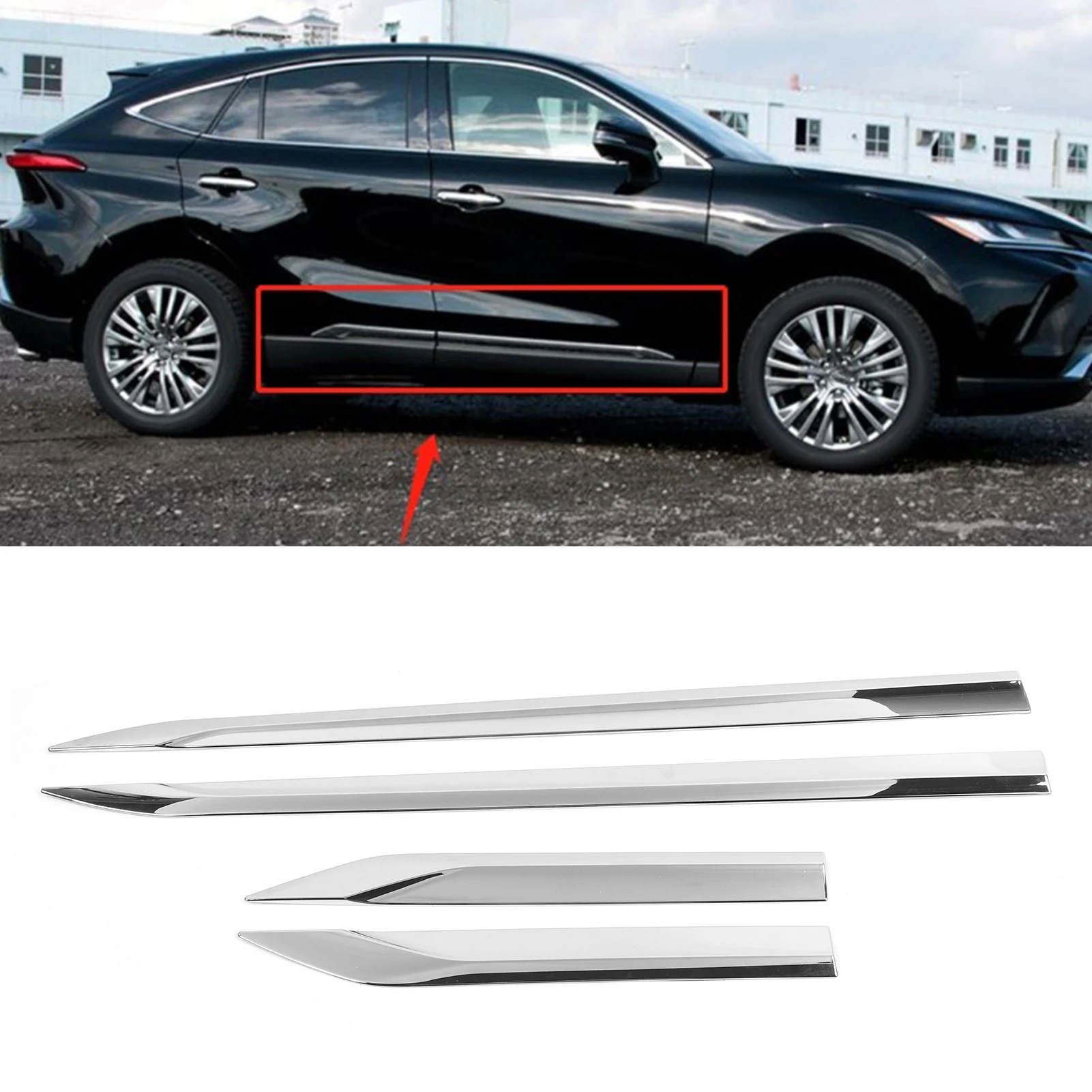 Car Door Body Side Moulding Strips Car Side Door Body Molding Strips ...