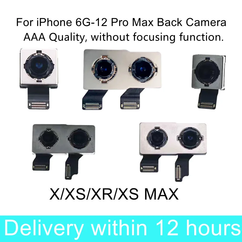 AAA+ Rear Camera For iPhone X XR XS Max 8 Plus Back Camera Rear Main ...