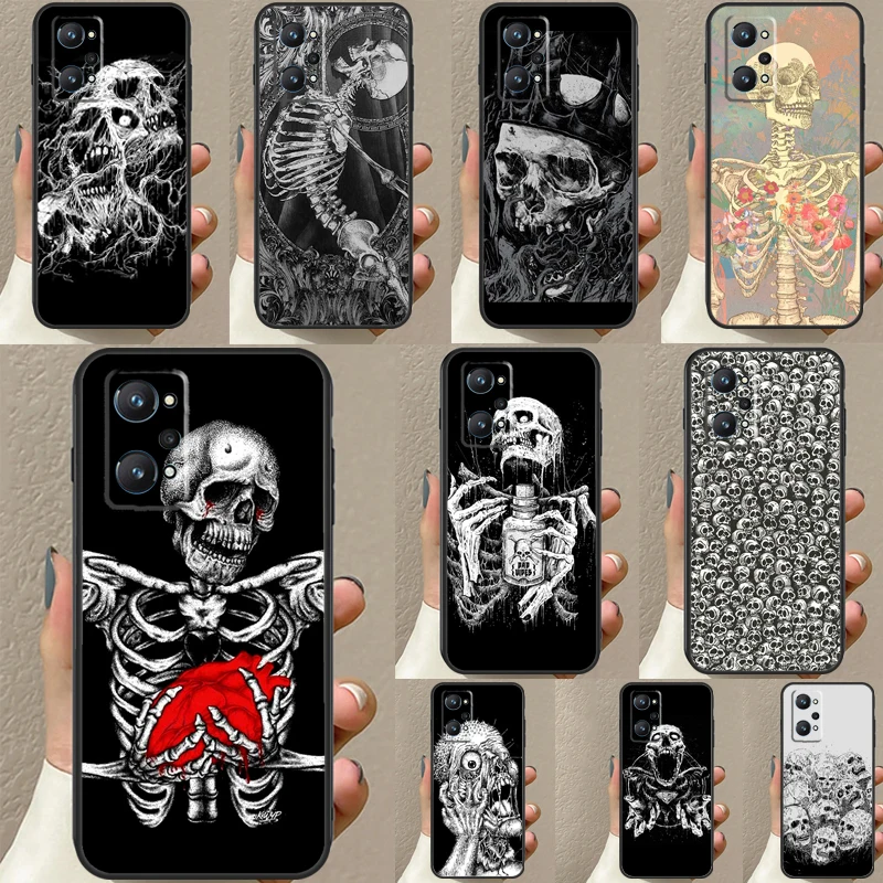 Gothic Fashion Skull Phone Case for OnePlus Nord 2T (UUU2957)