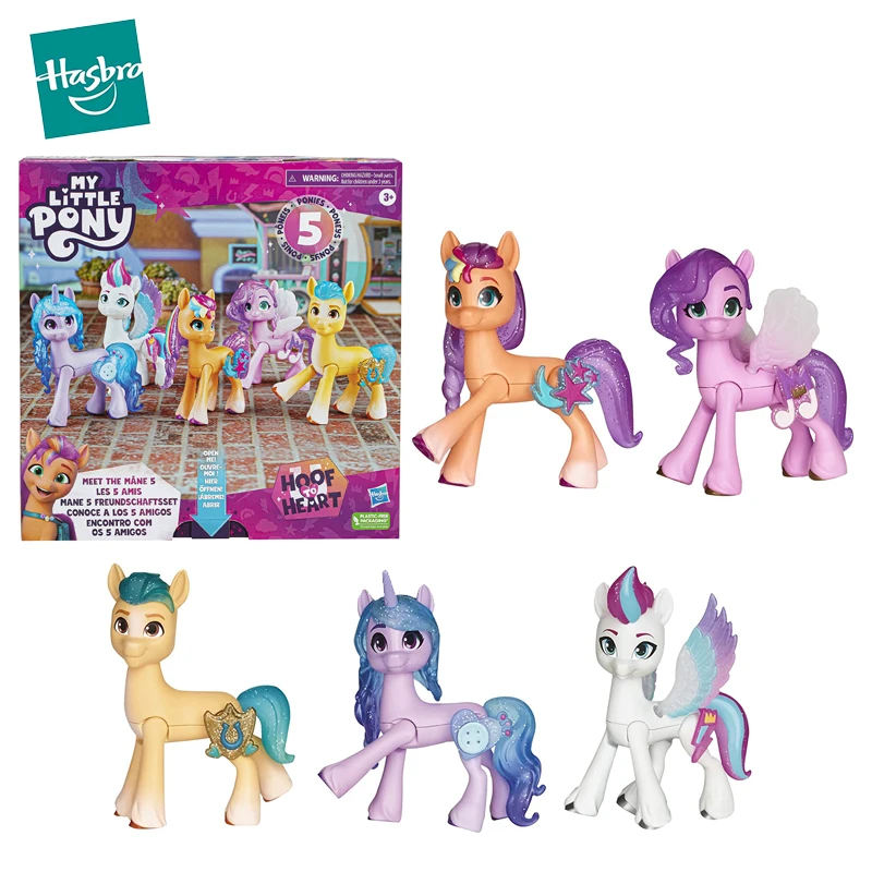 Hasbro-My-Little-Pony-Meet-The-Mane-5-figura-de-acci-n-Original ...
