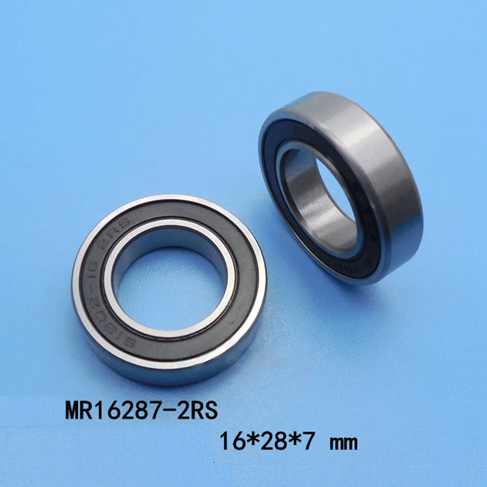2pcs-16287-2rs-Bearing-Bike-Hubs-Cassette-Bottom-Bracket-Bearing-Double ...