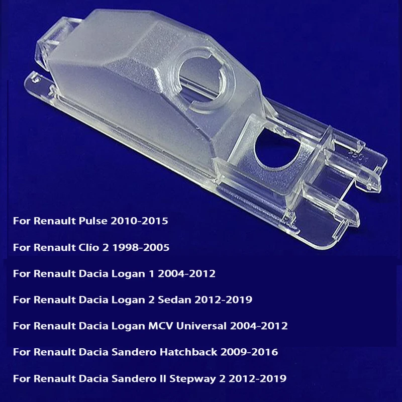 1PC-Car-Rear-View-Backup-Camera-Bracket-License-Plate-Light-For-Renault ...