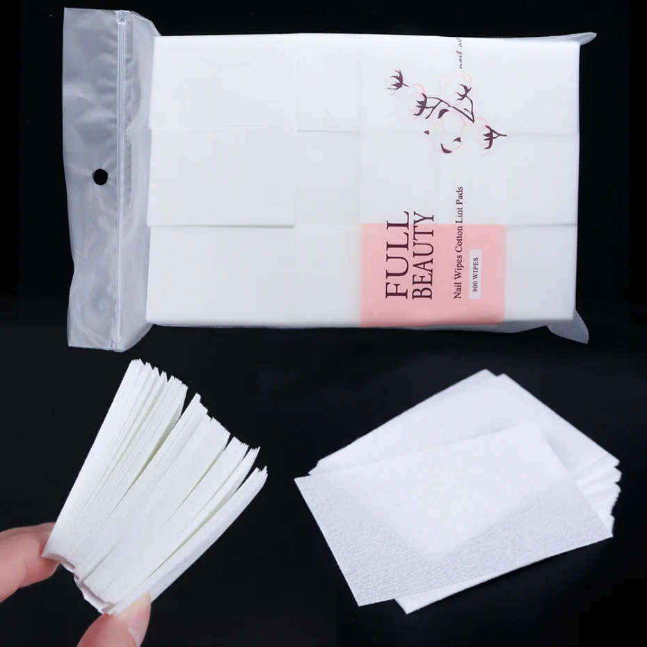 1Pack-Nail-Art-Lint-free-Napkins-Nail-Polish-Removers-Wipes-Cotton-Soft ...