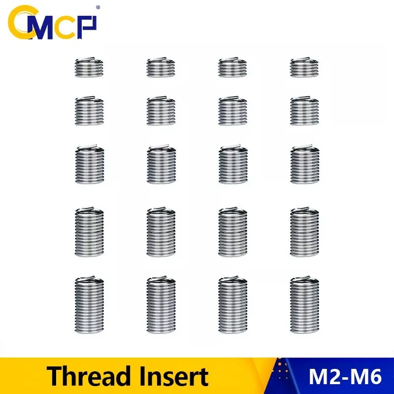 CMCP Fastening Thread Insert Set M2 M2.5 M3 M4 M5 M6 Stainless Steel ...