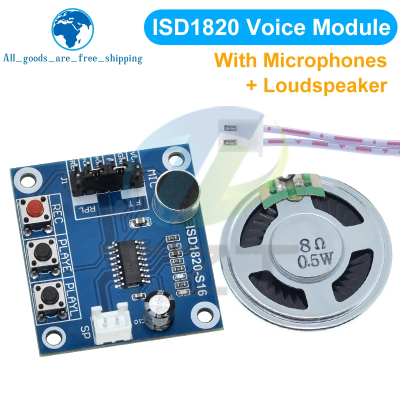 TZT-ISD1820-recording-module-voice-module-the-voice-board-telediphone ...