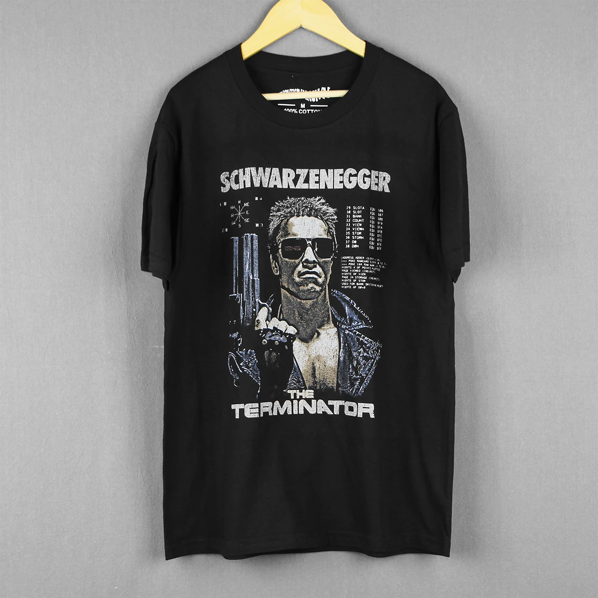Terminator-Shirt-T800-Schwarzenegger-Movie-Universal-Soldier-Men-s ...
