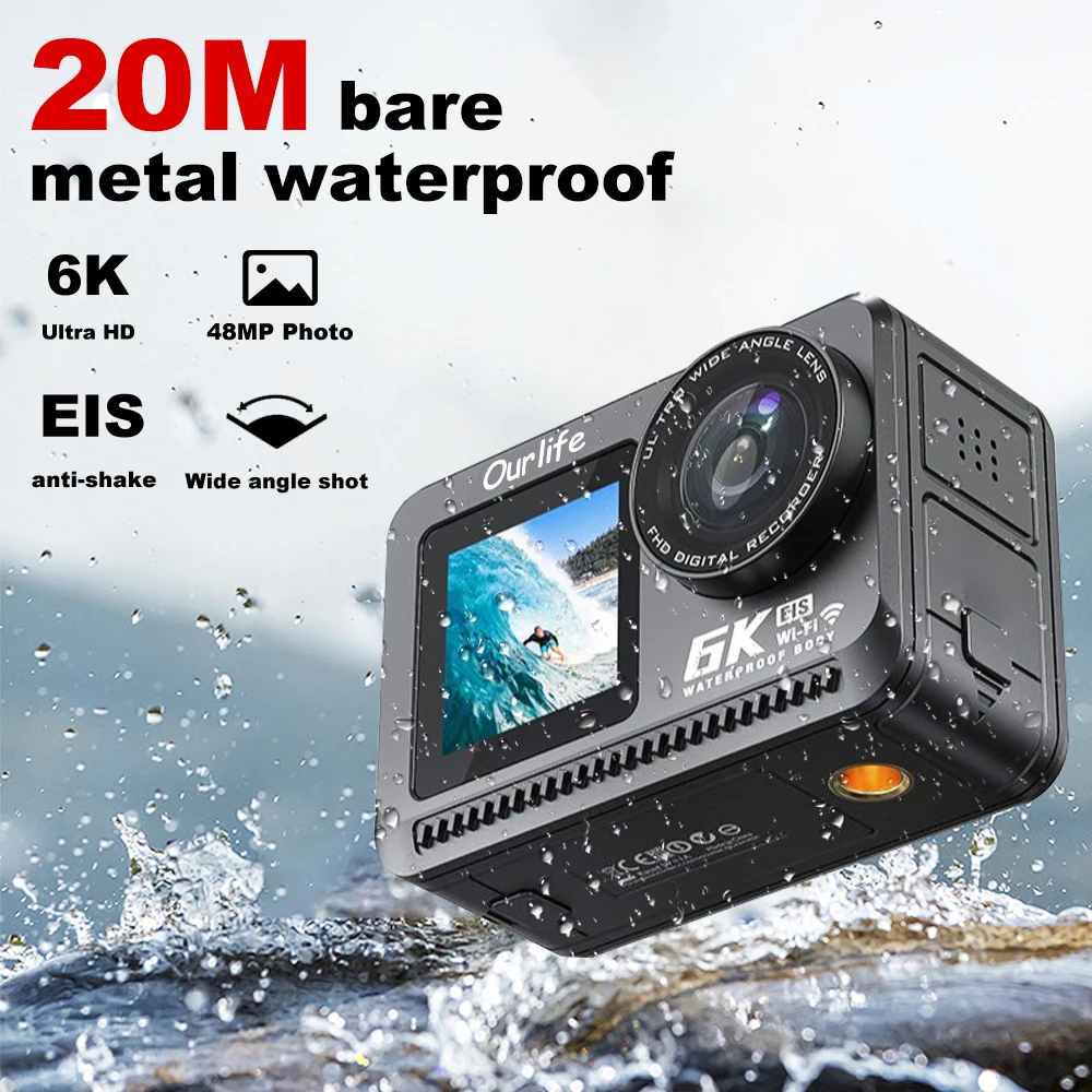 6K-Action-Camera-Sony-IMX576-Lens-EIS-8X-Zoom-48MP-WiFi-Dual-Screen-20M ...