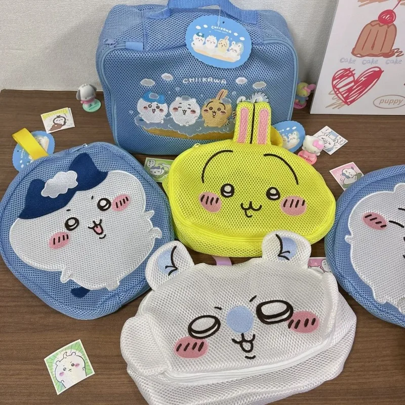Anime Chiikawa Hachiware Momonga Cute Laundry Bag Underwear Laundry Bag ...