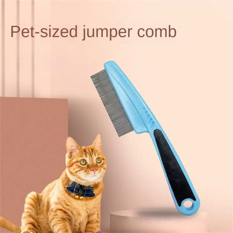 Pet-Dog-Flea-Combs-Stainless-Steel-Needle-Close-Tooth-Grate-Comb-Large ...