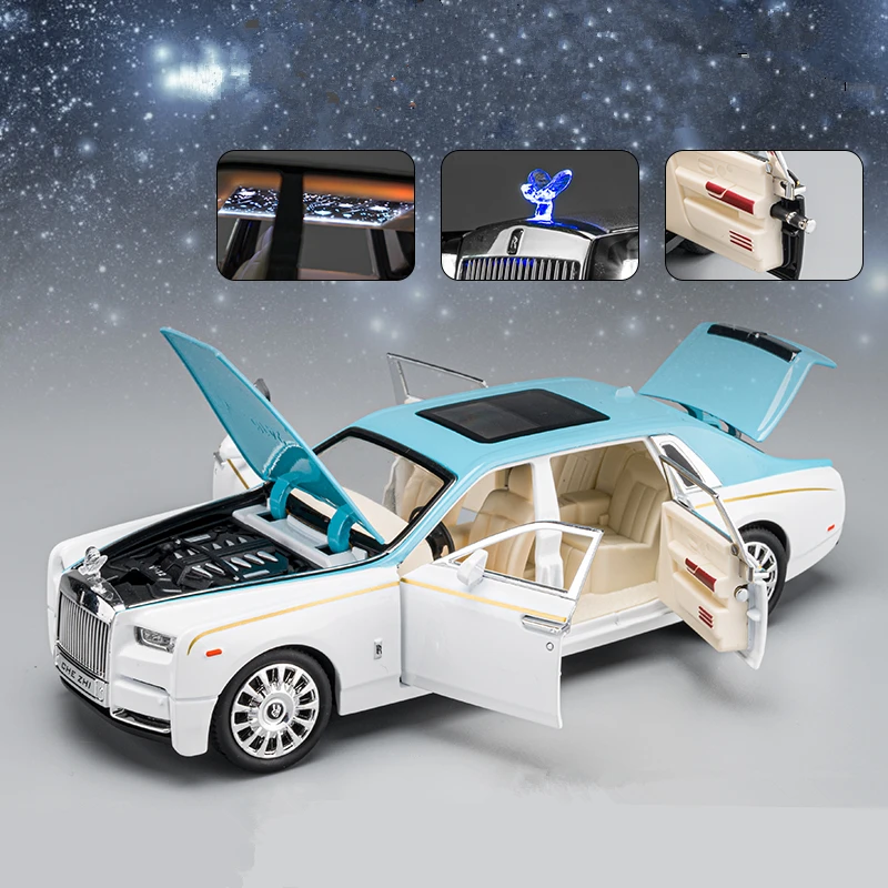 Rolls Royce Phantom Metal Car | Rolls Royce Phantom Model Car - 1/24 ...