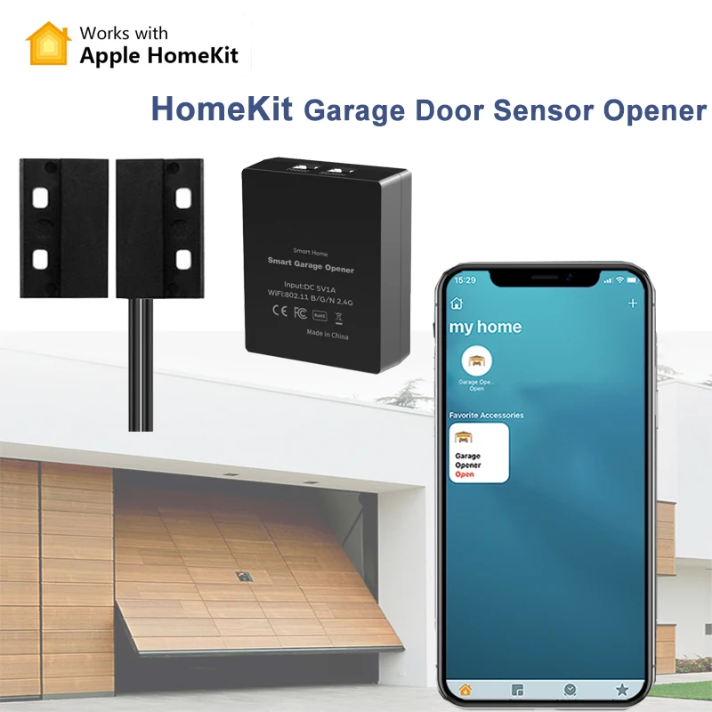 Garage Door For Apple Homekit Smart Home Wifi Switch Relay Portal Gate ...
