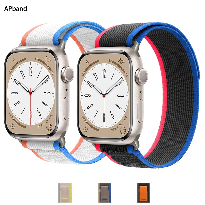 Trail Loop Strap For Apple Watch Band 49mm 44mm 40mm 45mm 41mm 42mm ...