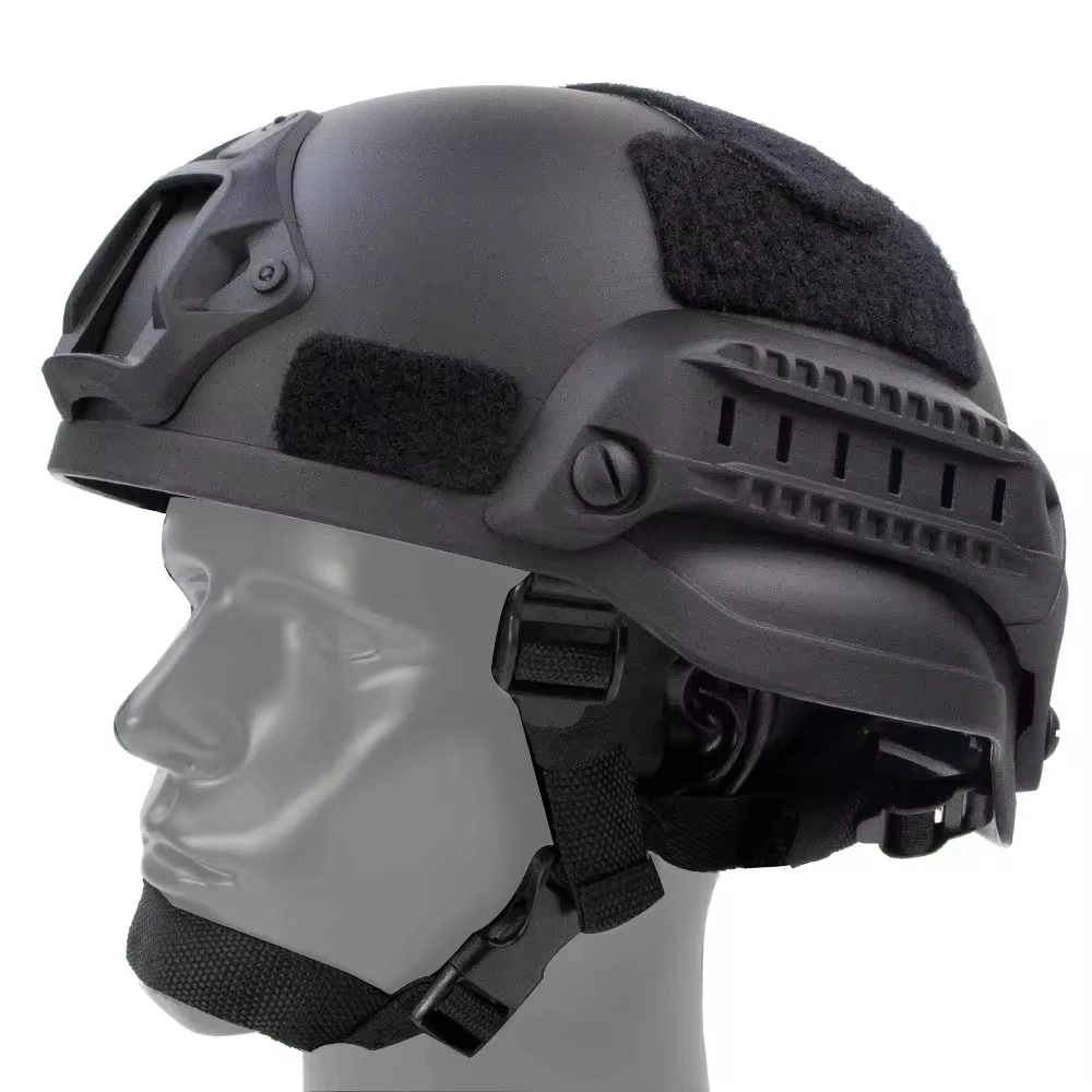 Capacete Protetor MICH 2002 com Trilho Lateral para NVG - Ideal para ...