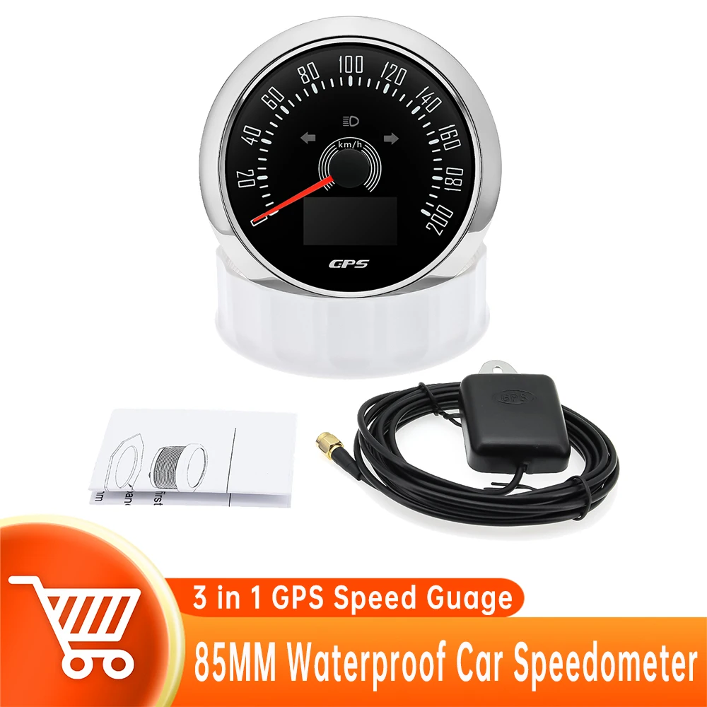 3-in-1-GPS-Speed-Guage-85MM-GPS-Speedometer-Total-Mileage-7-Color ...