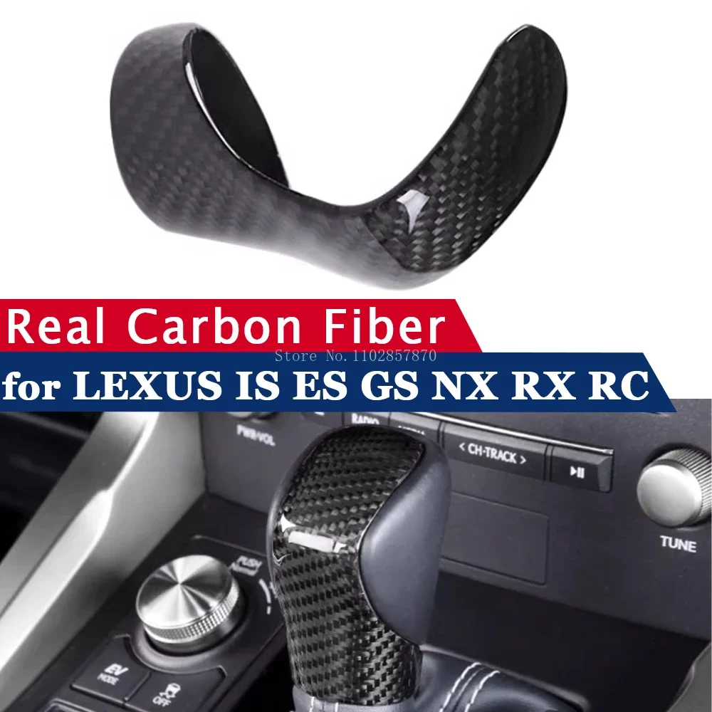 For-LEXUS-IS-ES-GS-NX-RX-RC-Gear-Shift-Knob-Cover-Real-Carbon-Fiber-Add.jpg