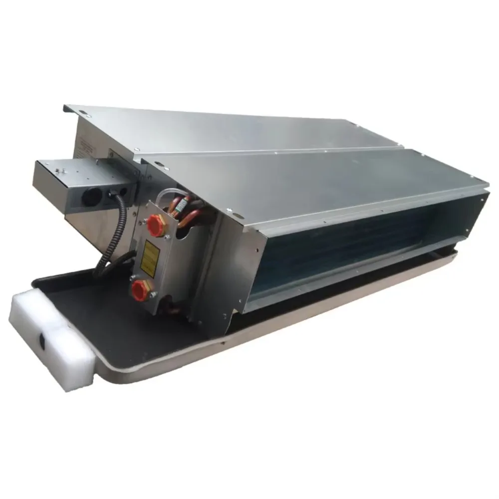 Factory Water Fan Coil Unit Silence Design DC Brush Motor Heating ...