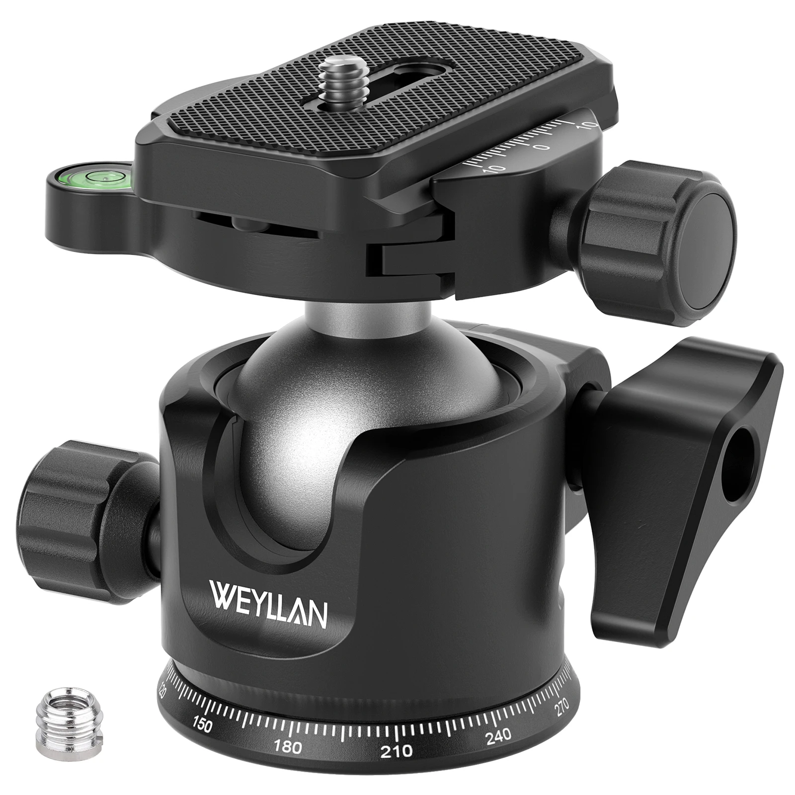 Weyllan-Metal-Ball-Head-36mm-Tripod-Head-Full-Metal-CNC-Panoramic ...