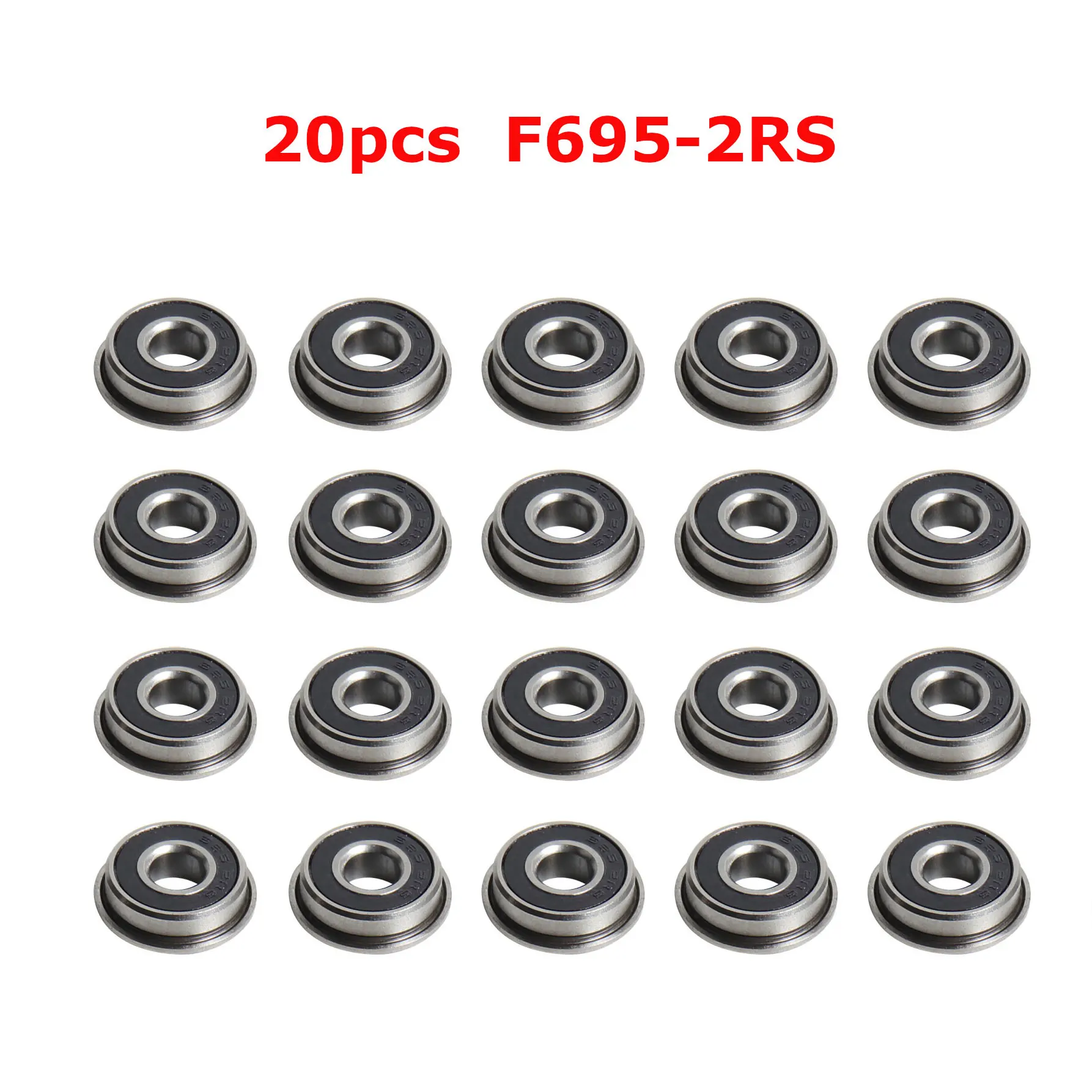 Blurolls-5-13-4mm-F695-RS-5-16-5mm-625-2RS-Bearing-F695-RS-Ball ...