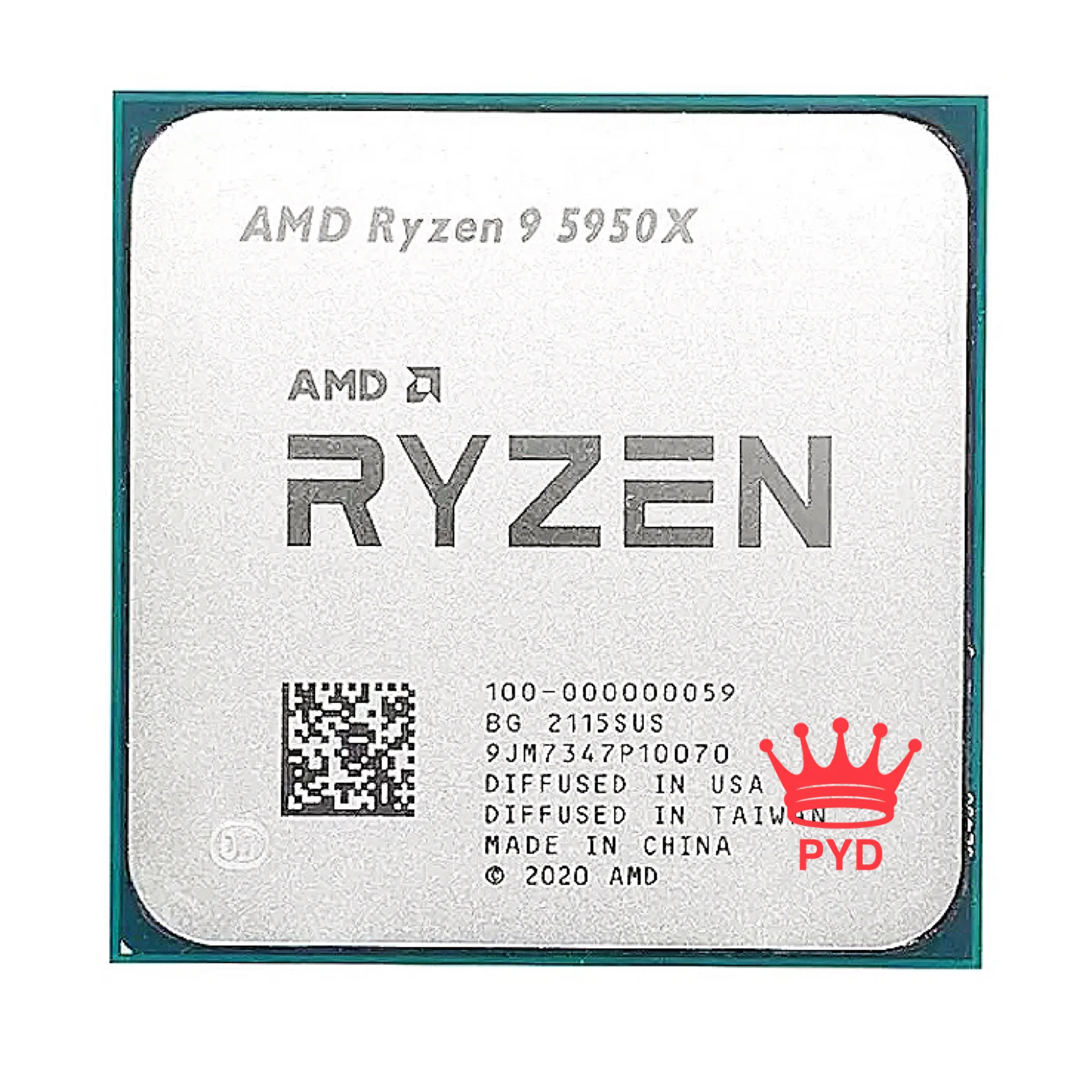 Amd Ryzen 9 5950x R9 5950x 3.4 Ghz 16 Cores 32 Threads Cpu Processor ...