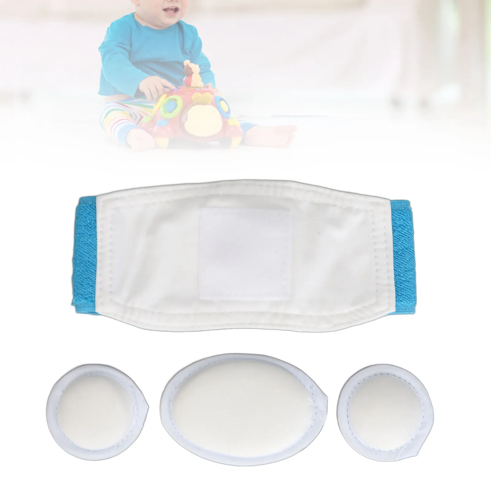 Baby Inguinal Umbilical Hernia Belt Breathable Newborn Infant Navel ...