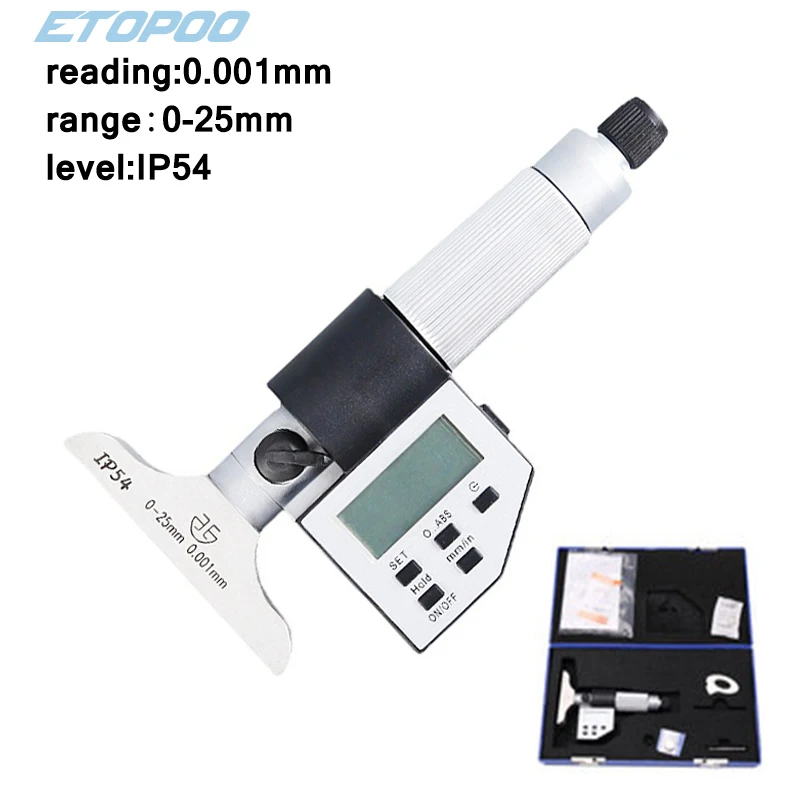 Depth Micrometer Readings