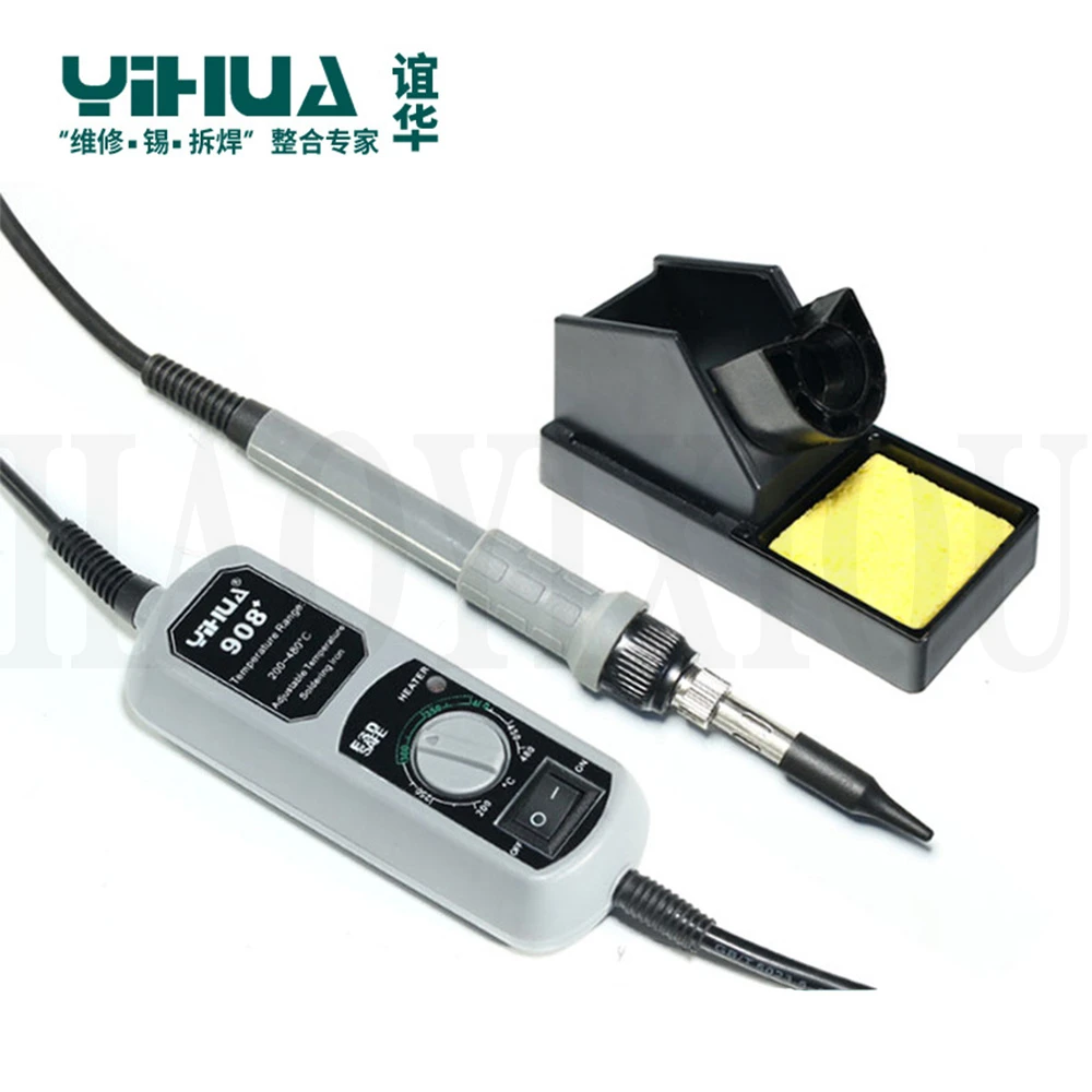 Yihua 908+ Upgrade 908d Led Digital Soldering Station Mini Portable Adjustable Electric ...