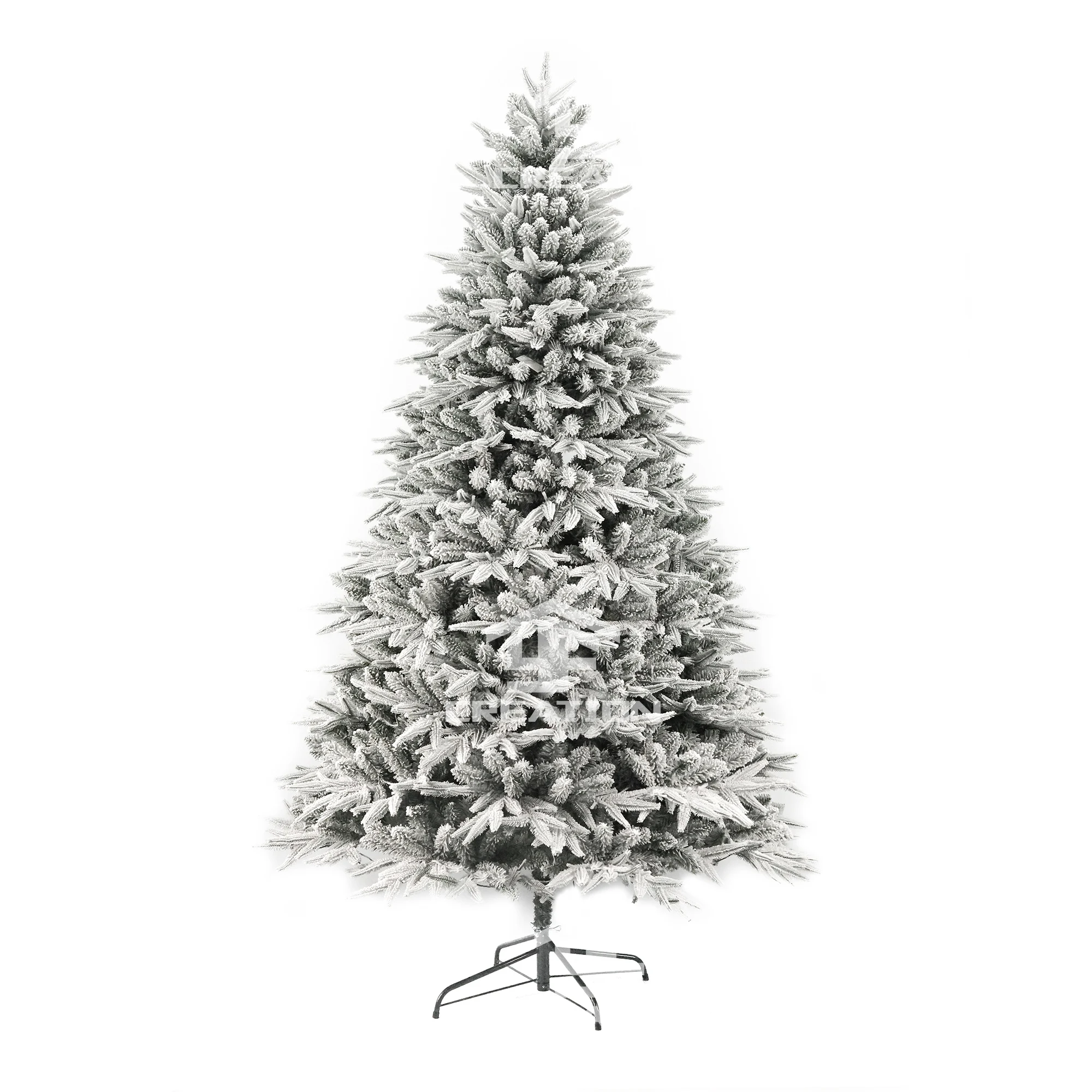 YFCreation-Warm-White-LED-Lights-Flocking-Artificial-Holiday-Large ...