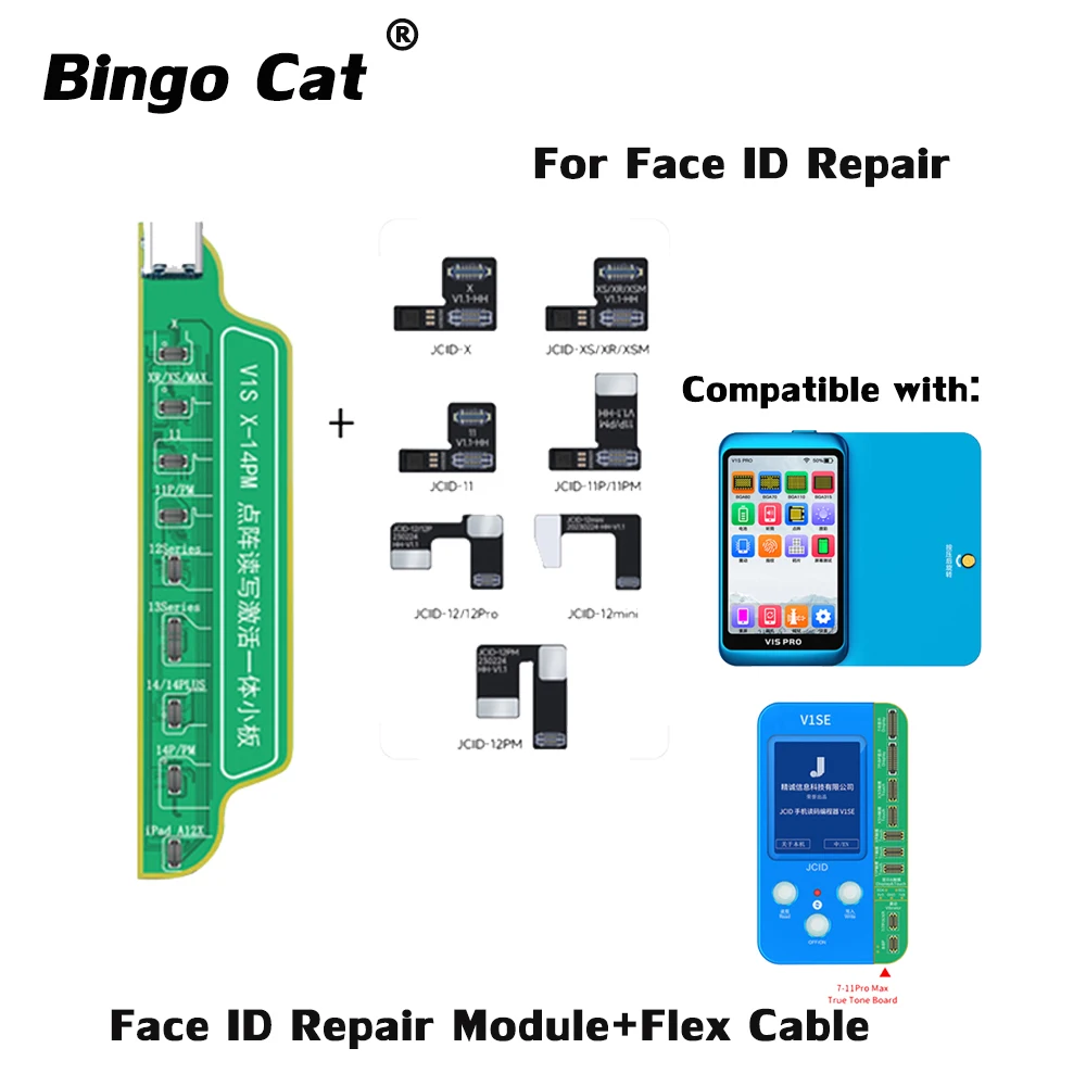 Jc V1se Wifi Version Programmer New Upgrade For Iphone X-14 Pro Max ...