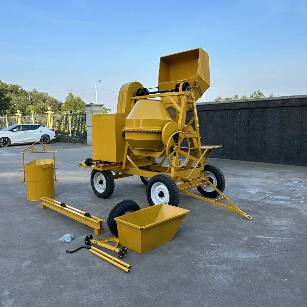 Small Concrete Mixer Machines Factory Direct Sales New 350L 500L Diesel ...