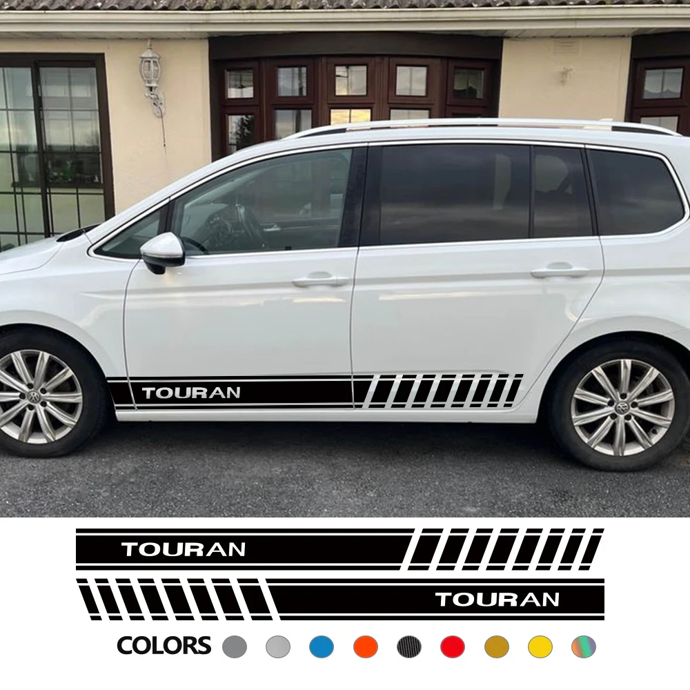 Car-Door-Side-Stickers-For-Volkswagen-VW-Golf-Touran-MPV-Graphics ...