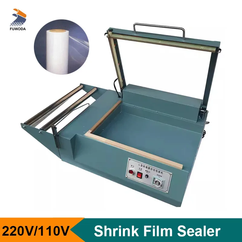 Manual-Shrink-Film-Sealer-Tabletop-L-Shape-Plastic-Bags-Cutting-Sealing ...