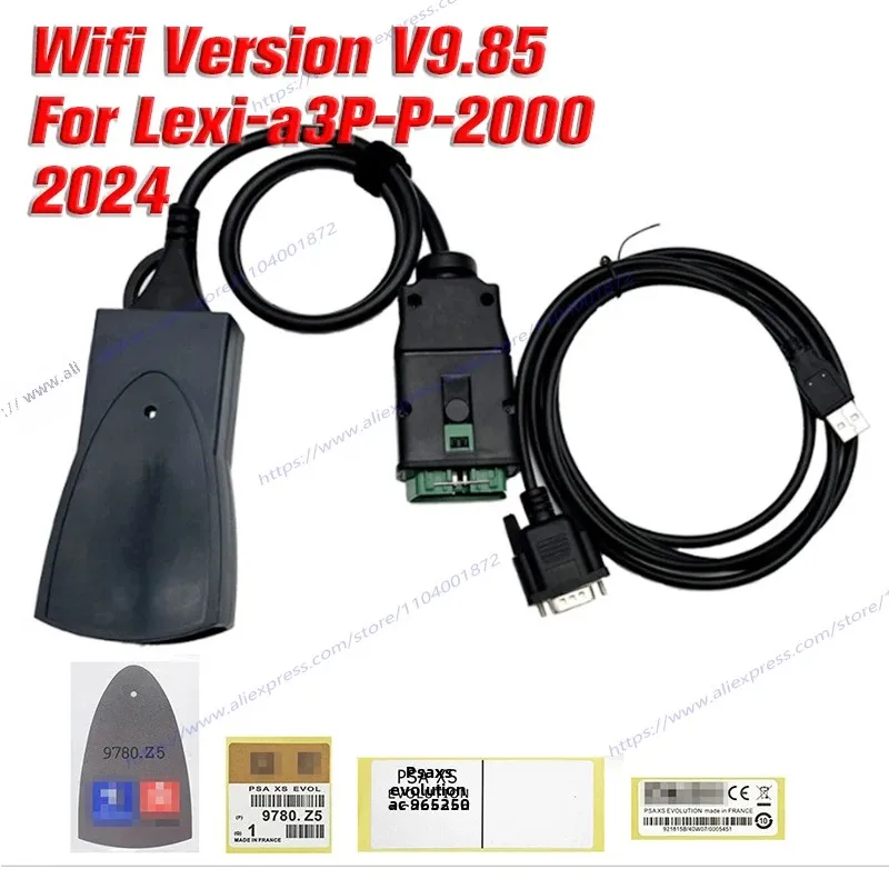 Best WIFI For LexiA3 PP2000 DiagboxV9.85 car Tool USB universal PSA XS ...