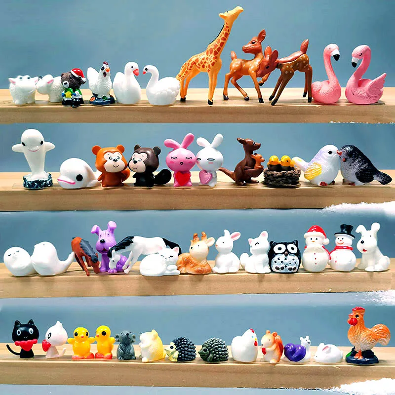 2-Pack-Mini-Animals-1-4cm-Miniature-Figurine-Squirrel-Rabbit-Dog-Cat ...