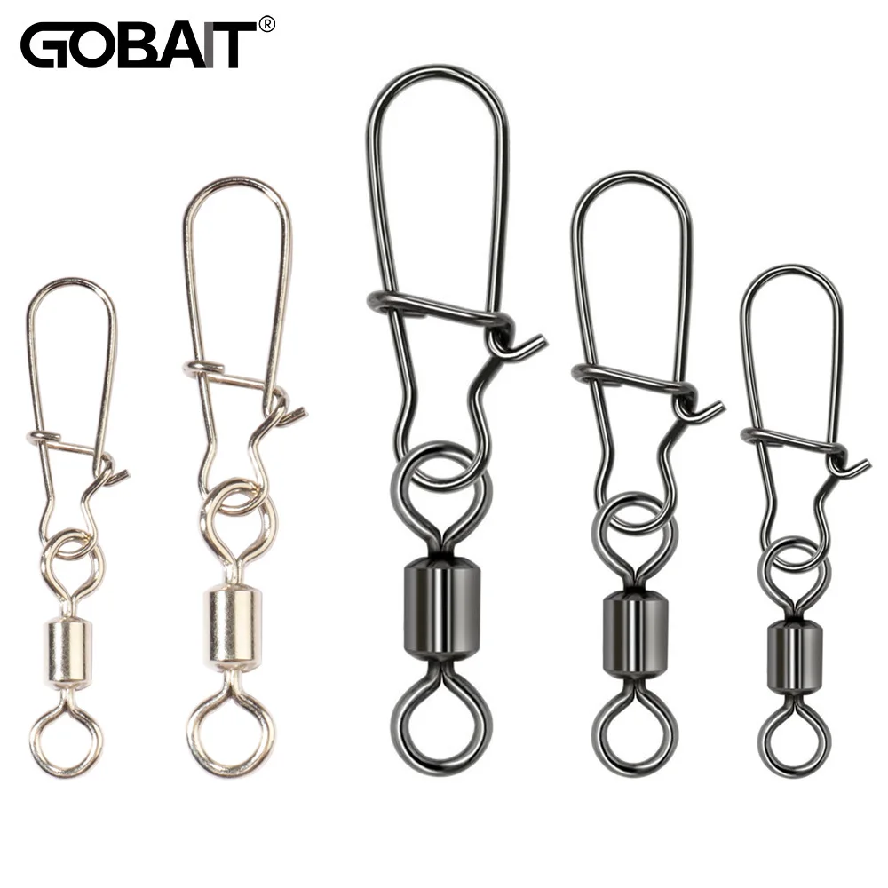 Swivel Snap Connector Stainless Steel Pin Bearing Rolling 8 Shaped Ring ...