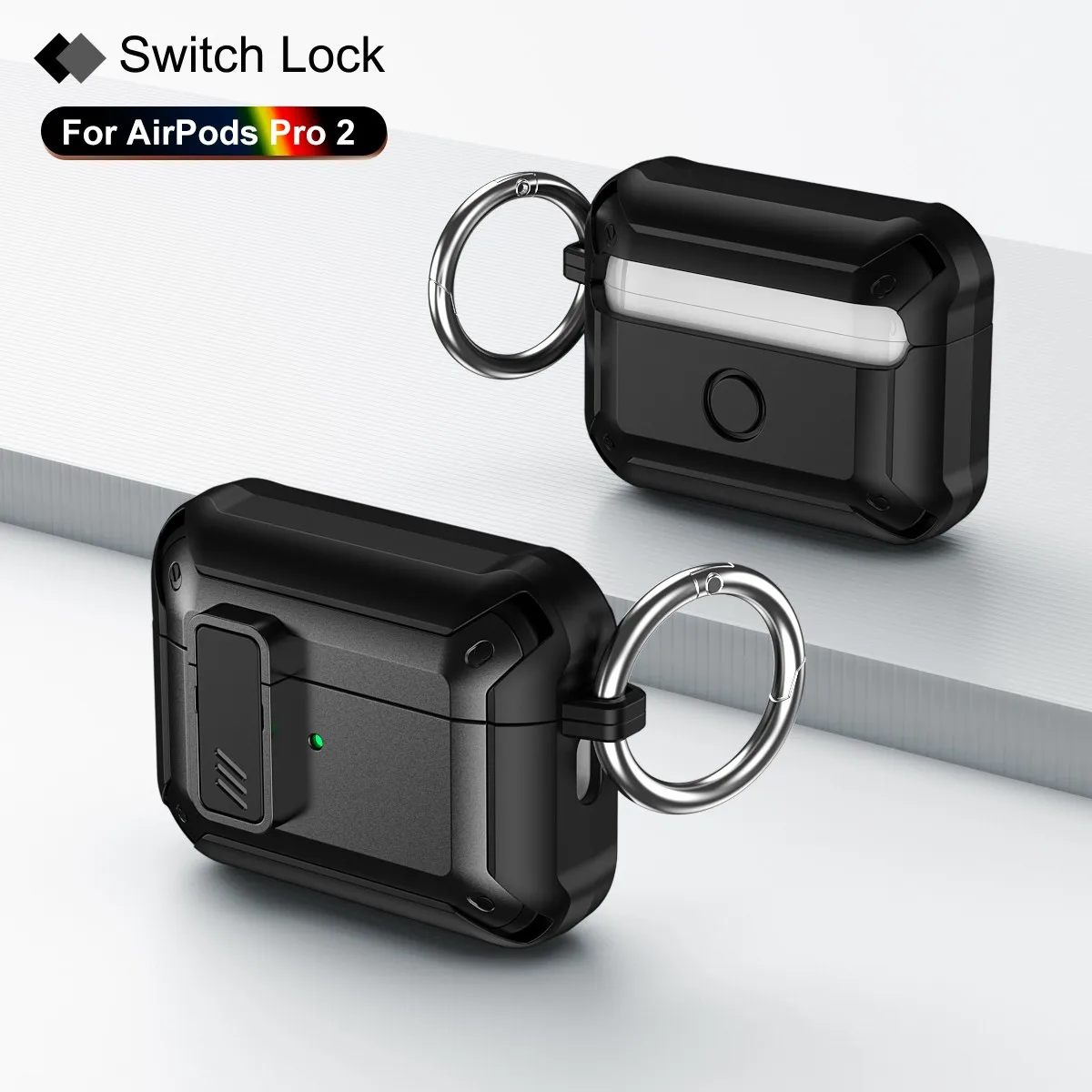 Security Lock Cover for AirPods Pro 2 2nd Gen 2023 Case for Apple ...
