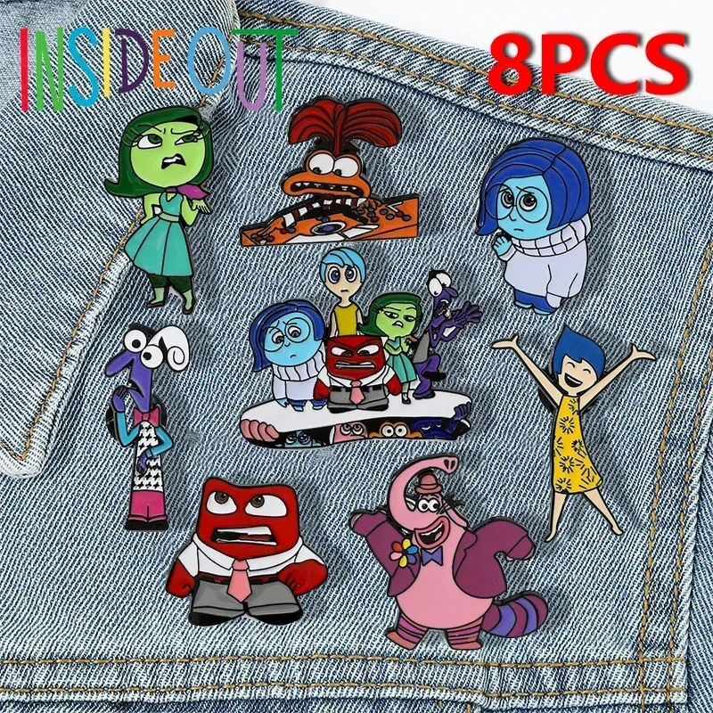 New-Inside-Out-2-Enamel-Pins-Cute-Disney-Cartoon-Denim-Jacket-Pin ...