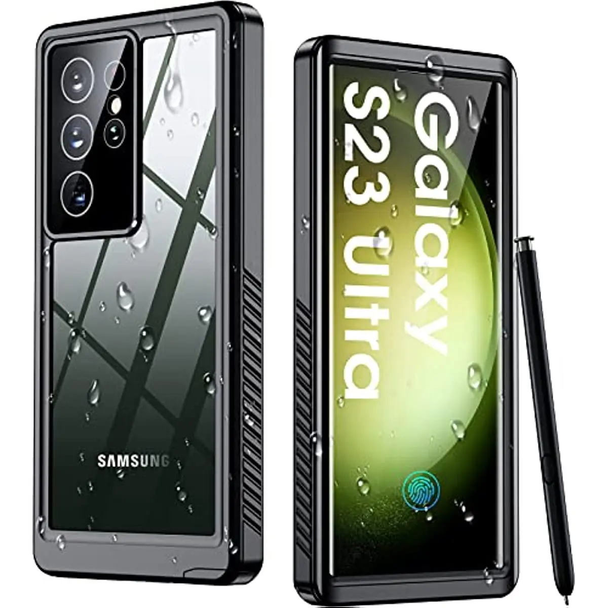 for Samsung Galaxy S23 Ultra Case Waterproof, S23 Plus Water Proof Case ...