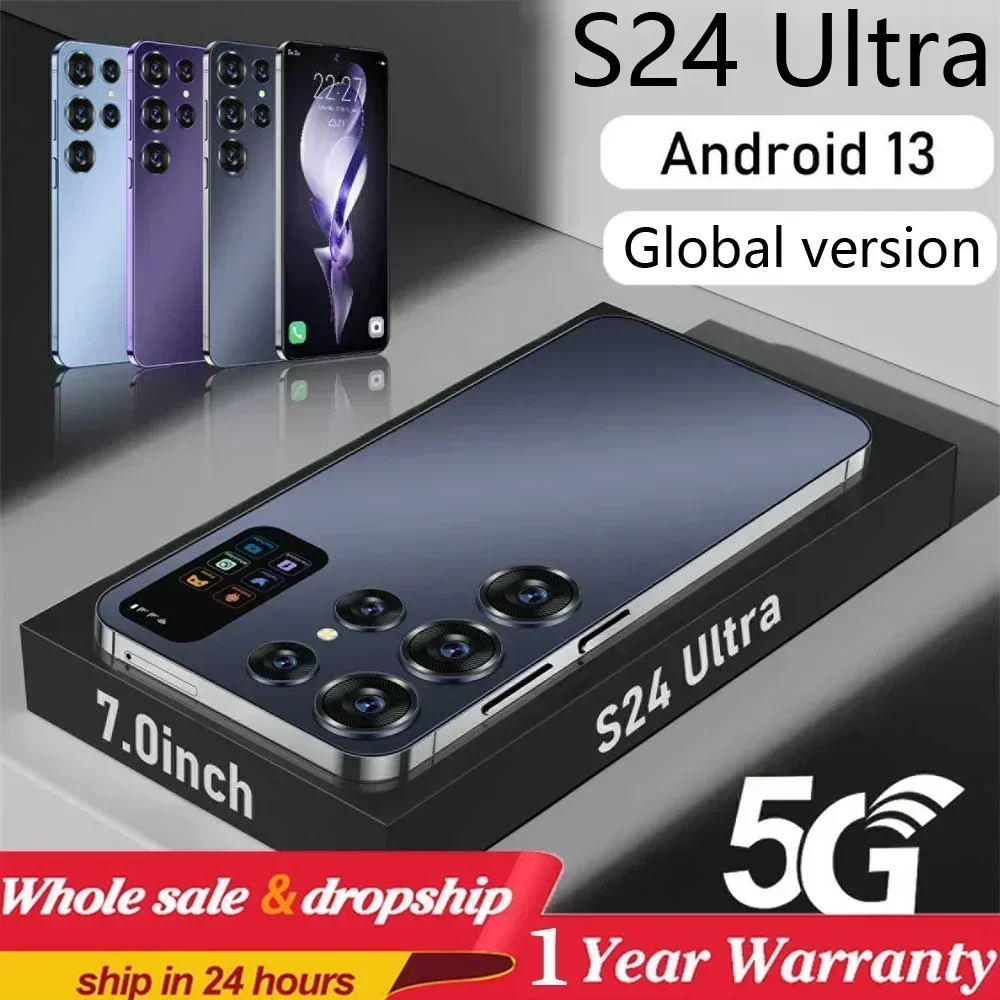 S24-Ultra-Android-13-Smartphone-Smart-Mobile-Phone-Celular-7-4G-5G-Face ...