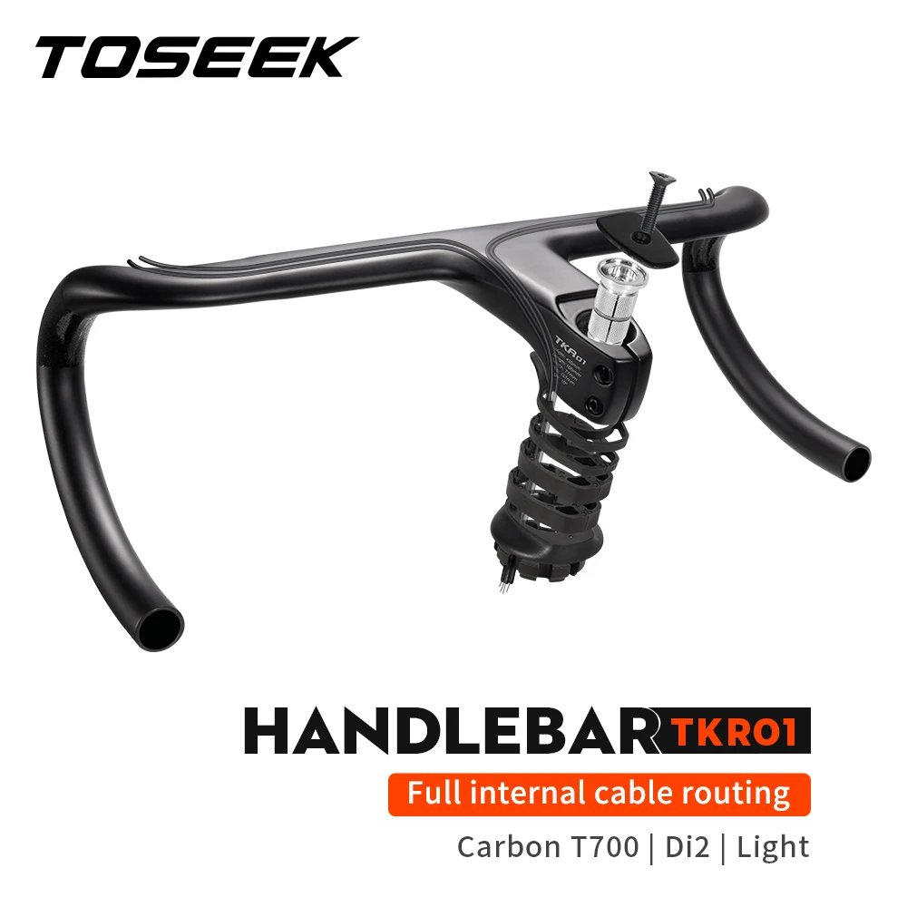 TOSEEK-TKR01-Road-Bike-Full-Internal-Cable-Routing-Bicycle-Handlebar ...