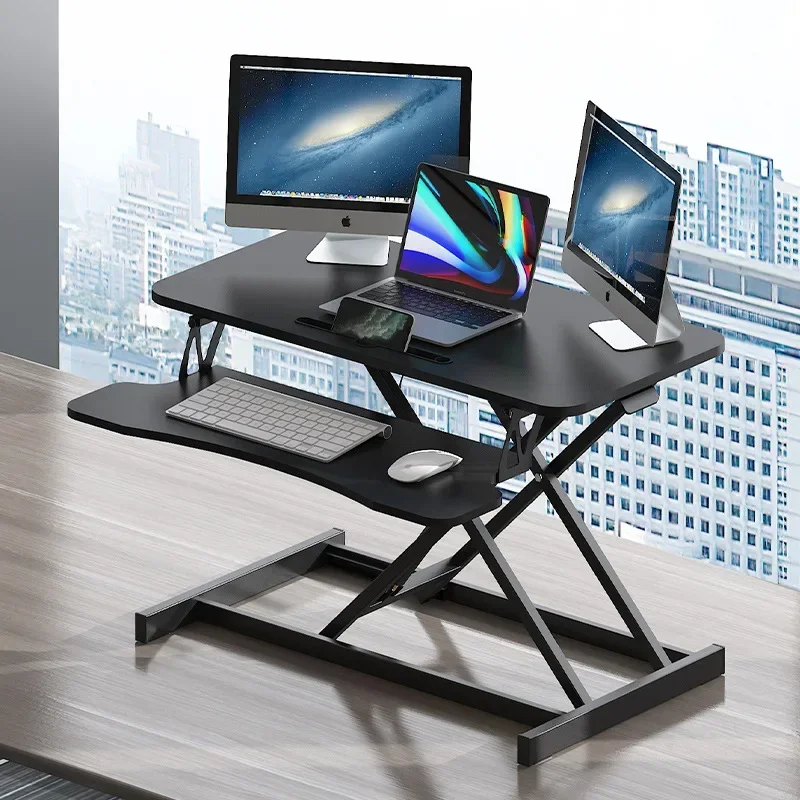 Lift-Laptop-Table-Stand-Workbench-Height-Adjustable-Folding-Standing ...