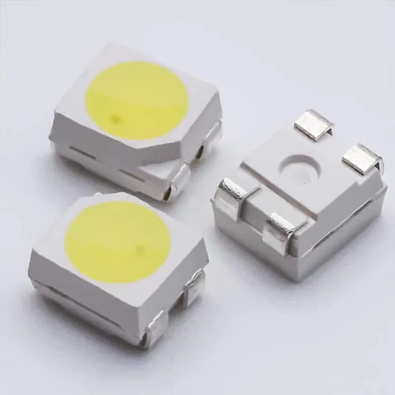 Diodos de alta potencia, 100 piezas, 3528 LED SMD, Chip rojo/Blanco/azul, dos colores, Envío ...