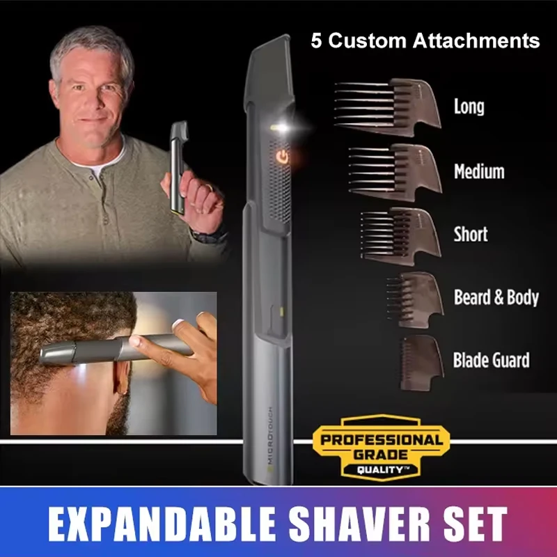 Portable-male-hair-trimmer-mini-multi-function-electric-razor-5-in-1 ...