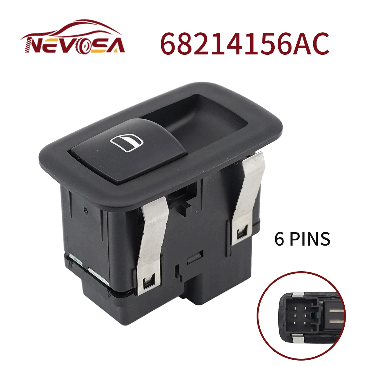 With Relay For Dodge Ram 1500 2500 3500 2009 2012 2018 68214156AC Rear ...